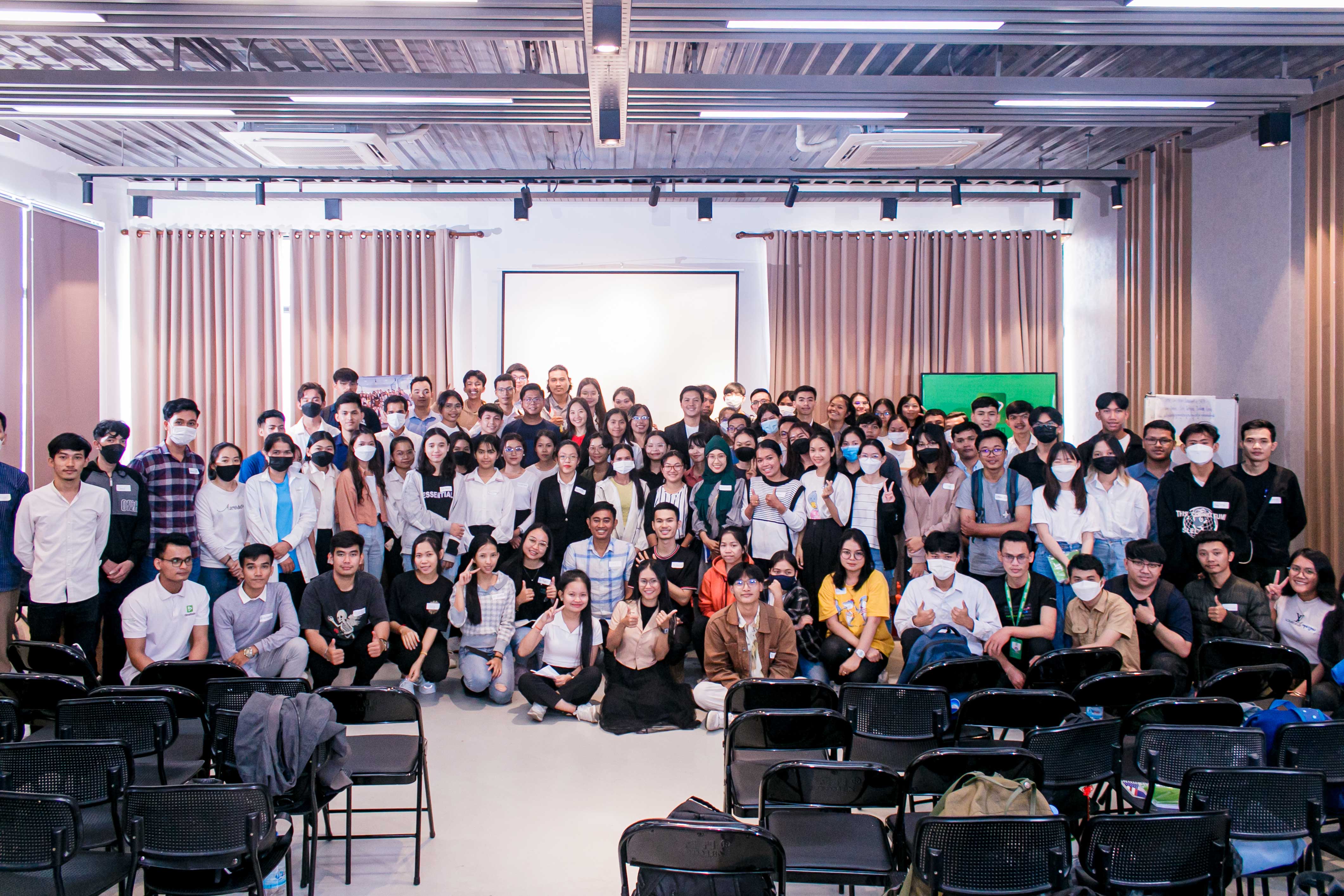 សកម្មភាព Workshop "កម្មវិធីអាហារូបករណ៍ ភាពជាអ្នកដឹកនាំ - OneSala